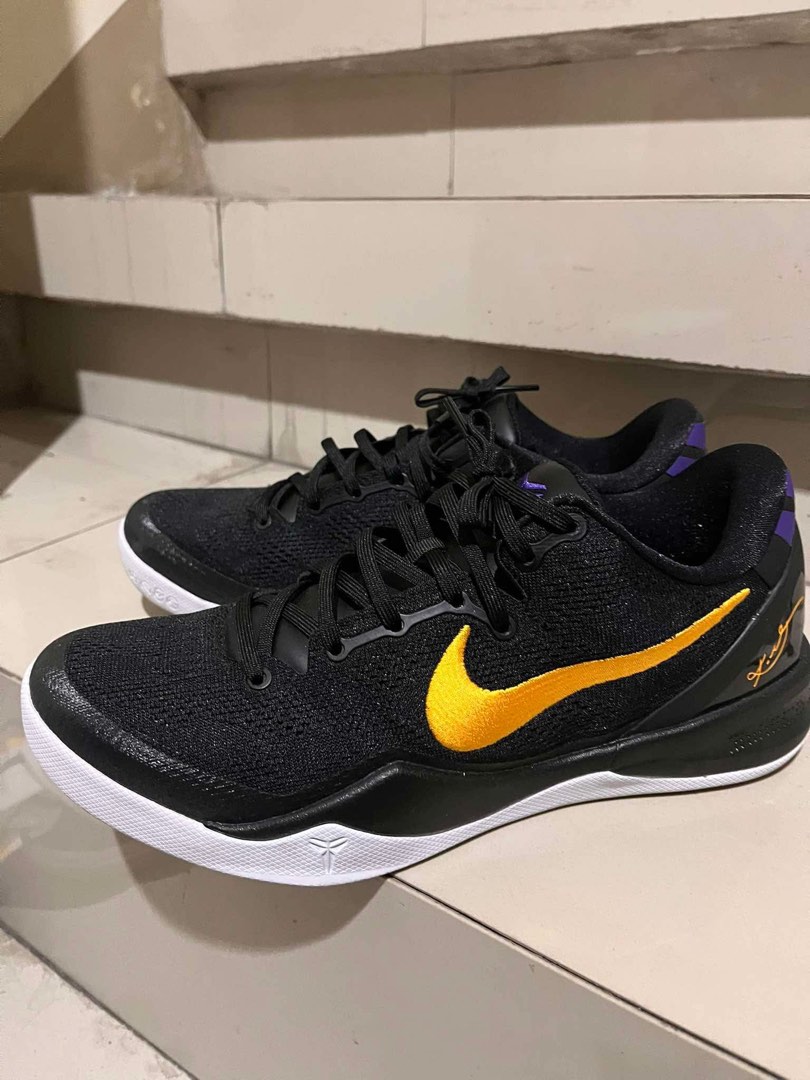 Kobe 8 Protro Lakers Away Preloved, Sports Equipment, Sports & Games ...