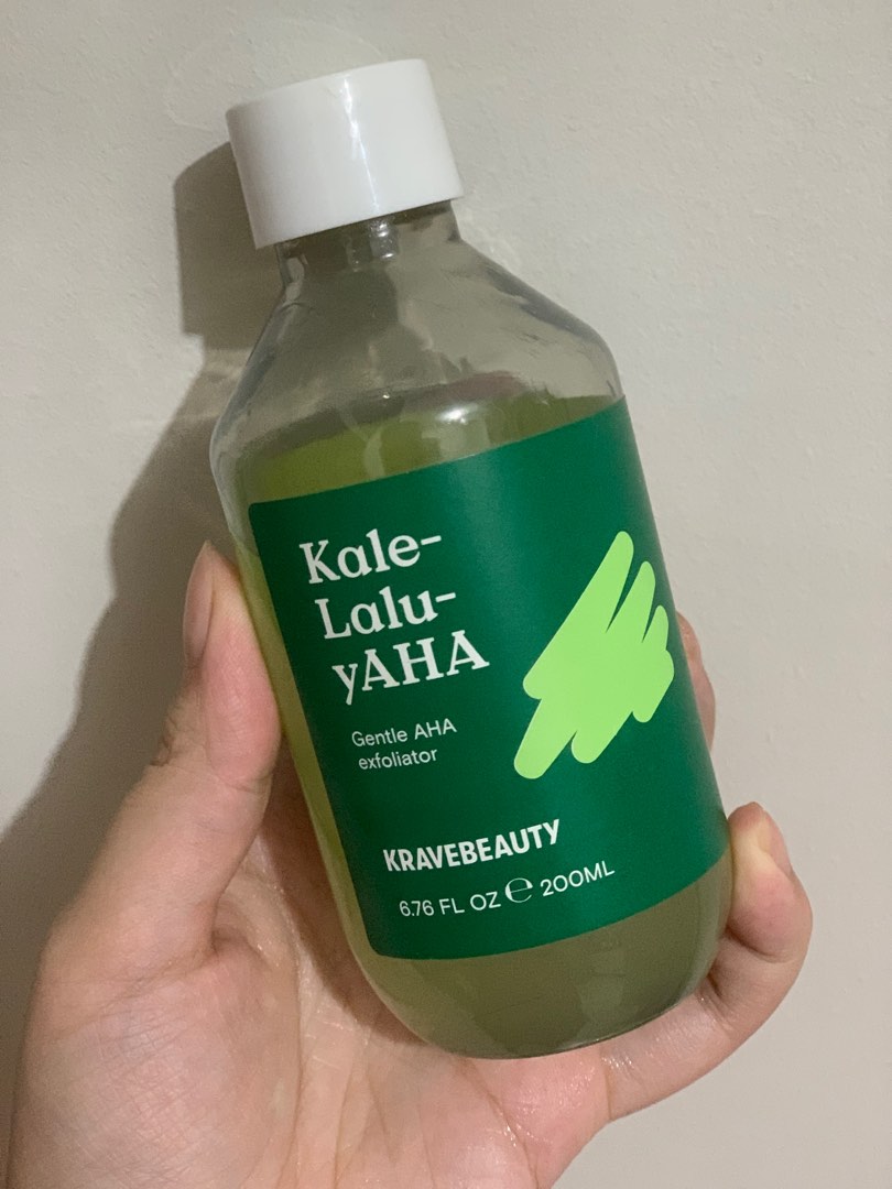 KRAVE BEAUTY Kale-Lalu-yAHA Gentle AHA Exfoliator 200ml (EXP: MAY 2025 ...