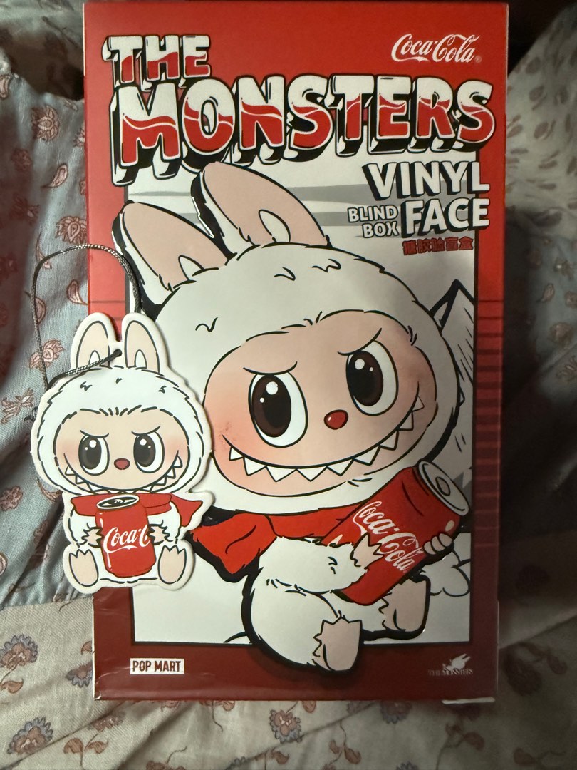 LABUBU COCA COLA, Hobbies & Toys, Toys & Games on Carousell