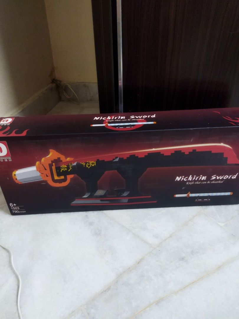 Lego nichirin sword, Hobbies & Toys, Toys & Games on Carousell
