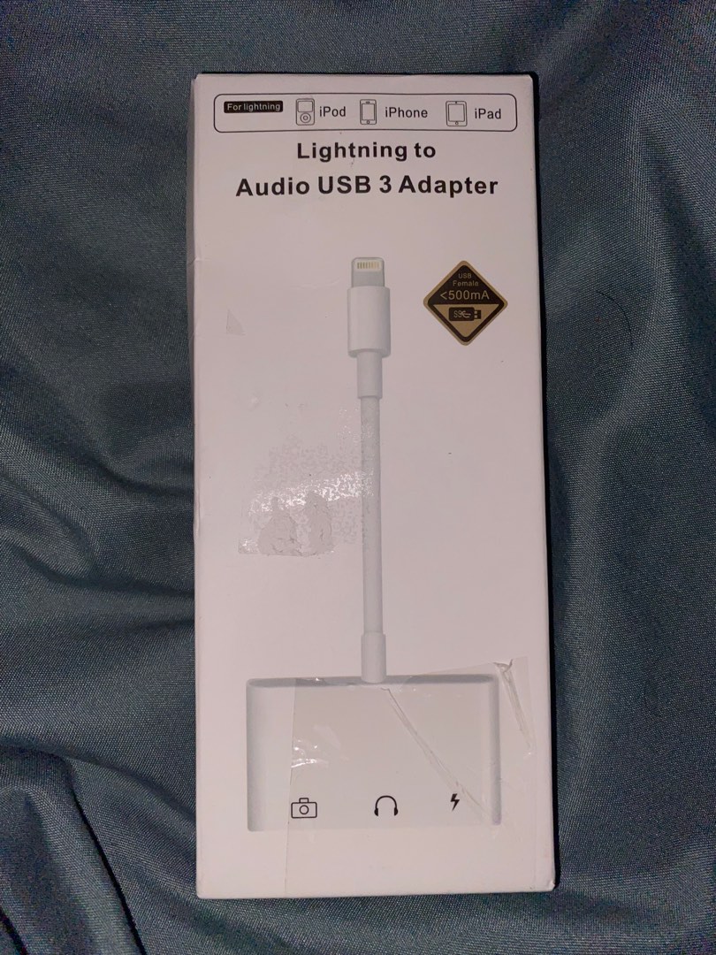 Lightning to Audio USB 3 Adapter, Audio, Portable Audio Accessories on ...