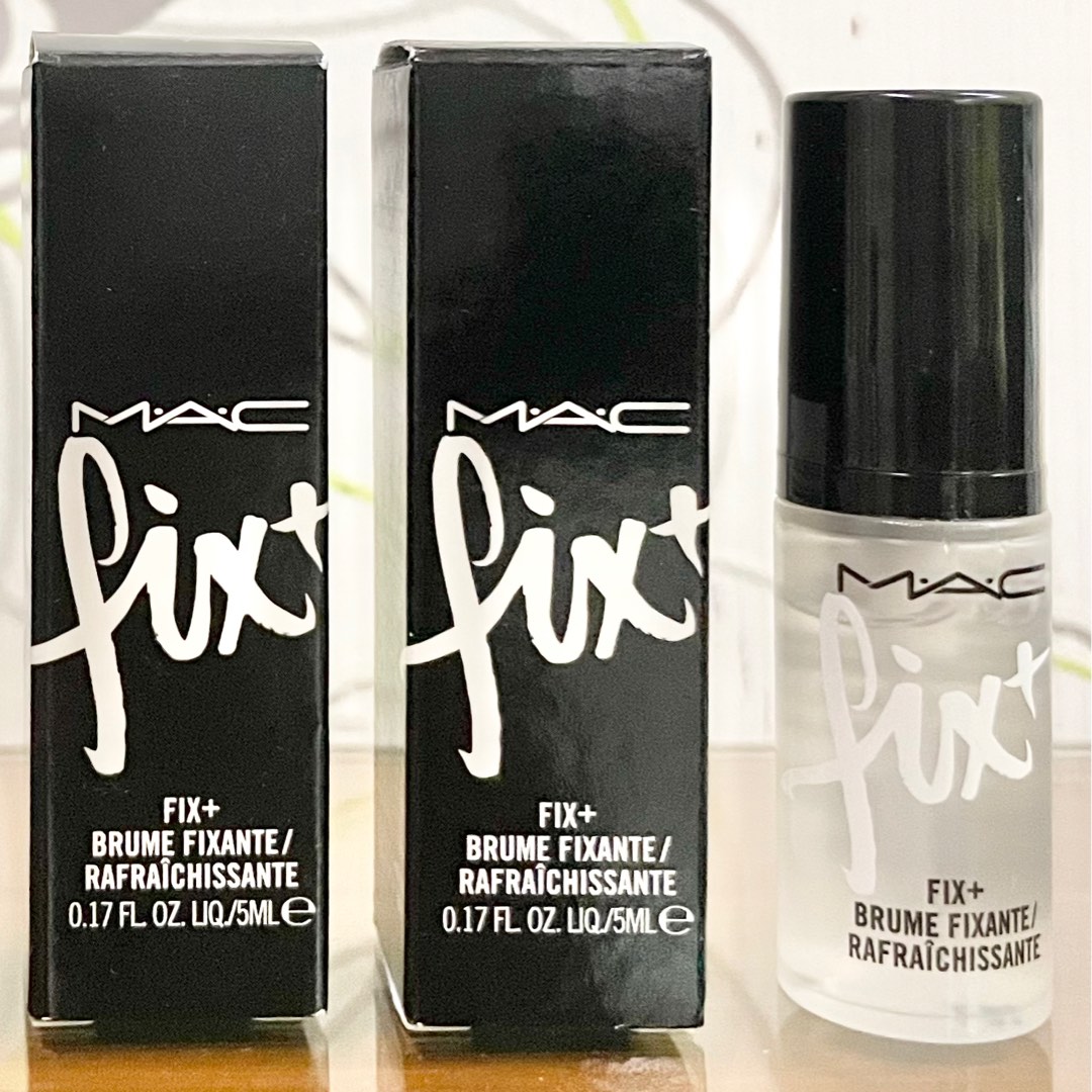 Mac prep prime fix + plus makeup setting spray 5ml, Beauty & Personal ...