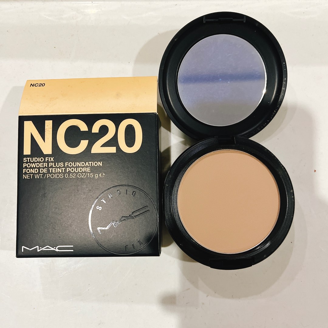 MAC Studio Fix Powder Plus 15g NC20, Beauty & Personal Care, Face ...