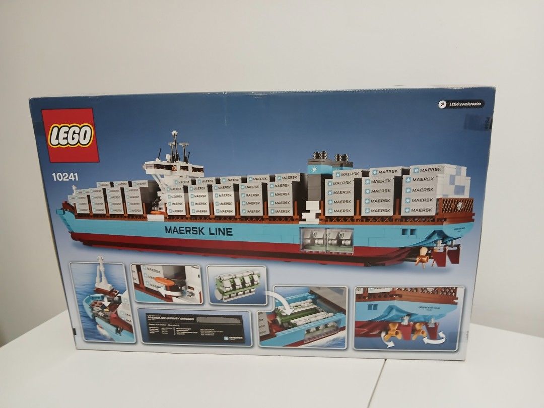 Maersk LIMITED EDITION Lego Triple-E Container Ship, Hobbies & Toys ...