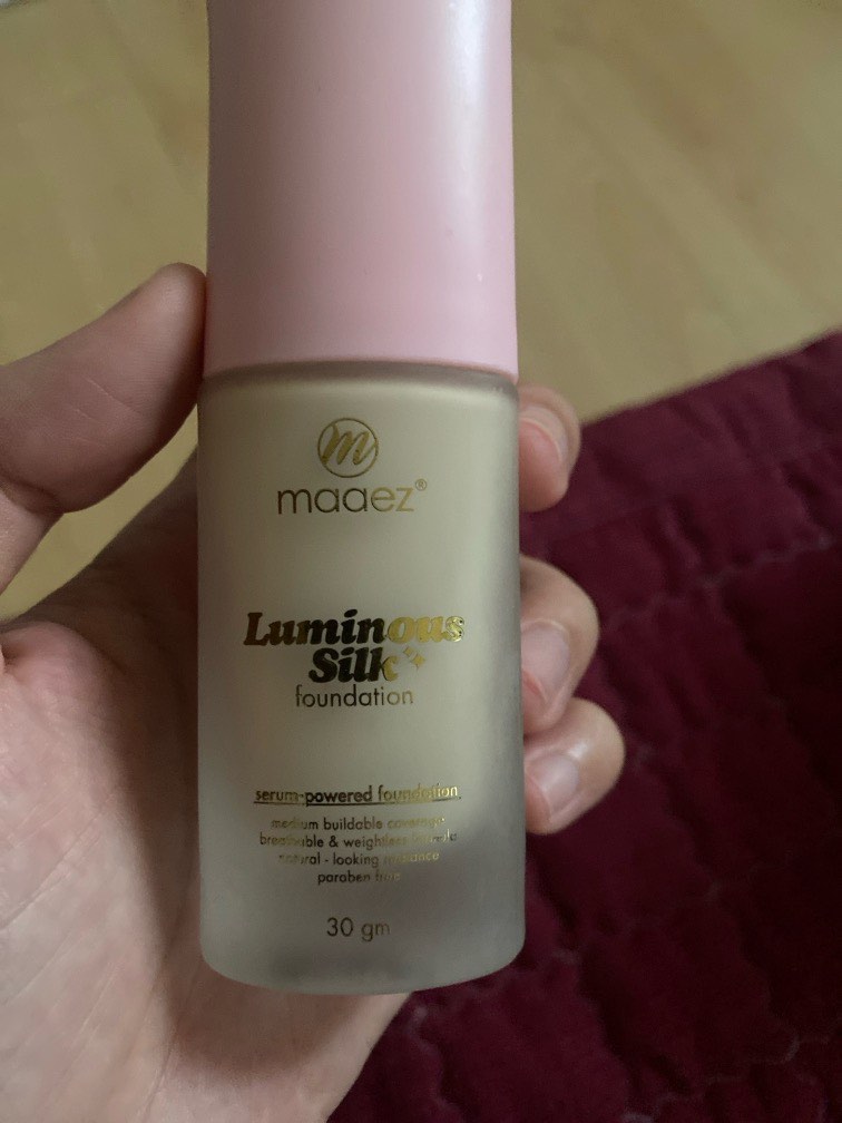 Maez Luminous Silk Foundation, Beauty & Personal Care, Face, Makeup on ...