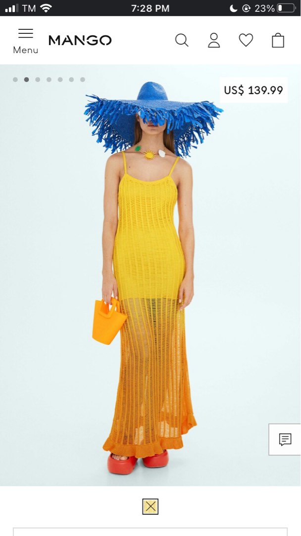 Mango x Simon Miller crochet dress, Women's Fashion, Dresses & Sets ...