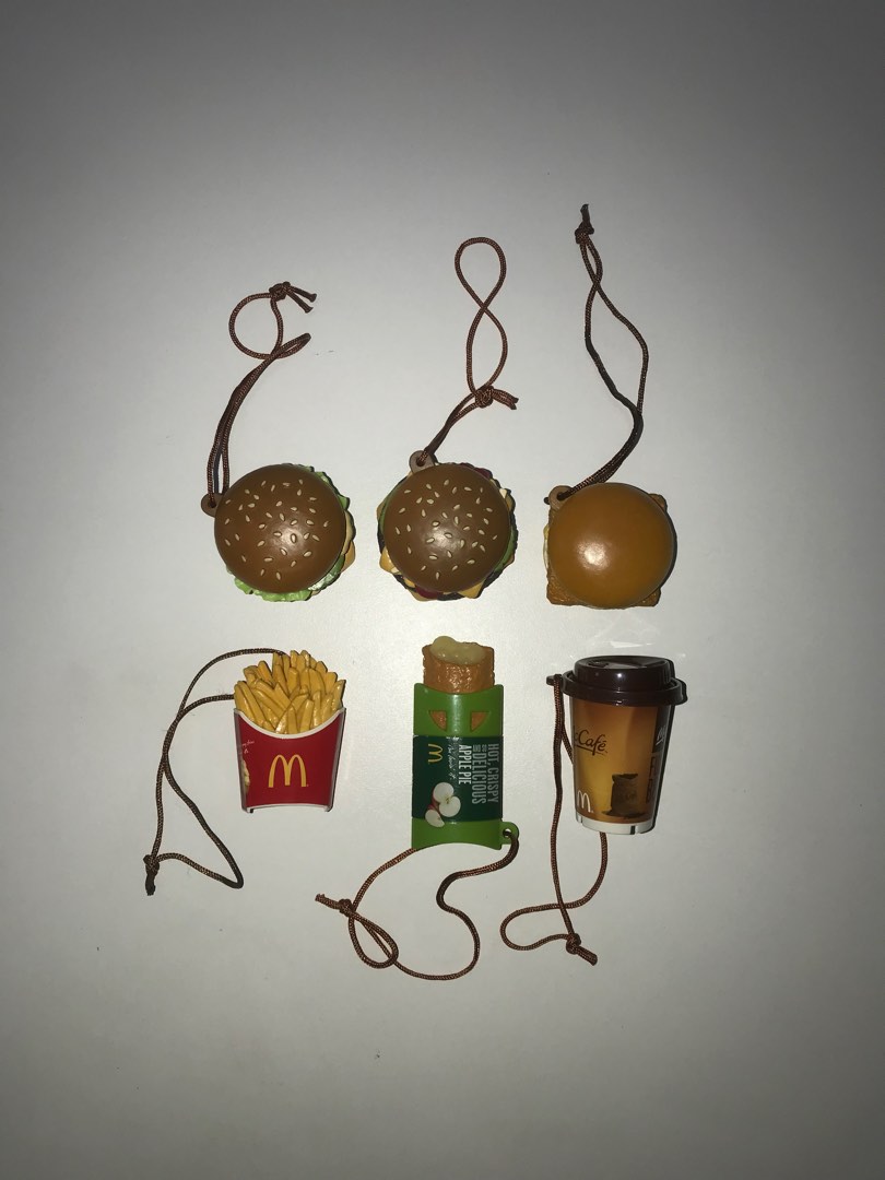 McDonald's food strap collectible, Hobbies & Toys, Collectibles ...