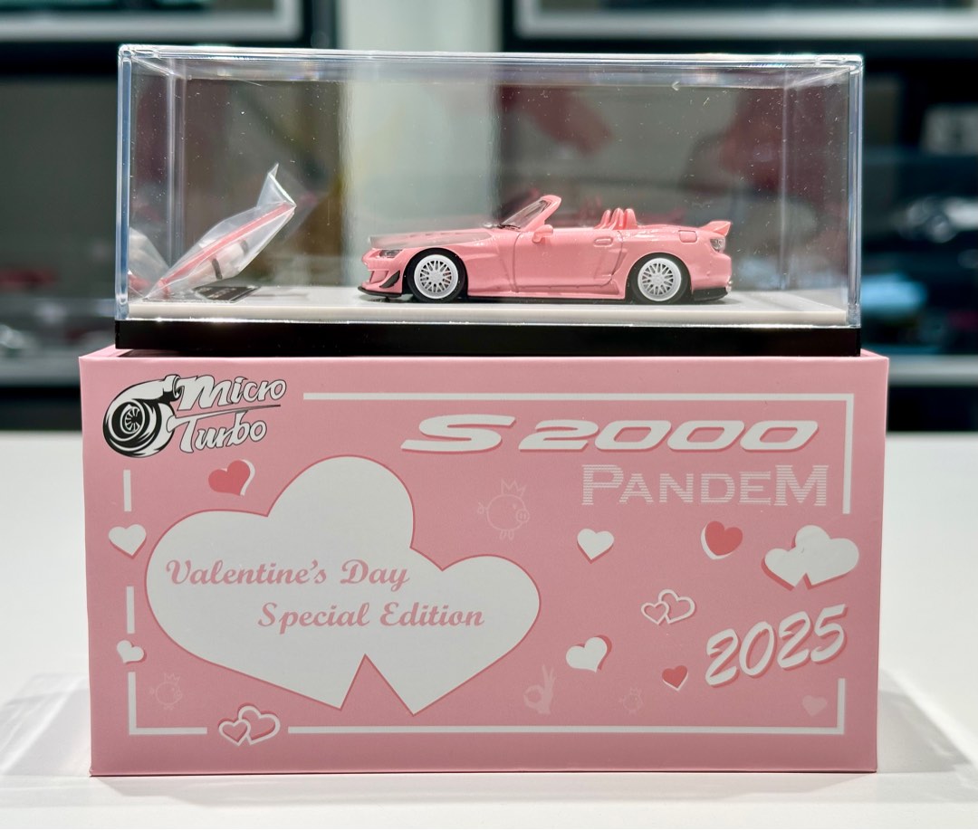 Micro Turbo 1/64 Honda S2000 Rocket Bunny Valentine's Day Special ...