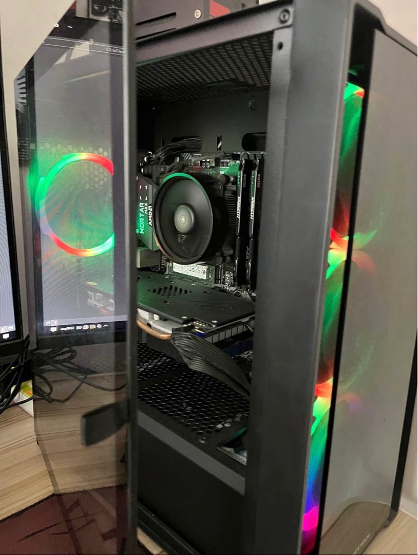 Mid range Pc | Curved Monitor, Computers & Tech, Desktops on Carousell