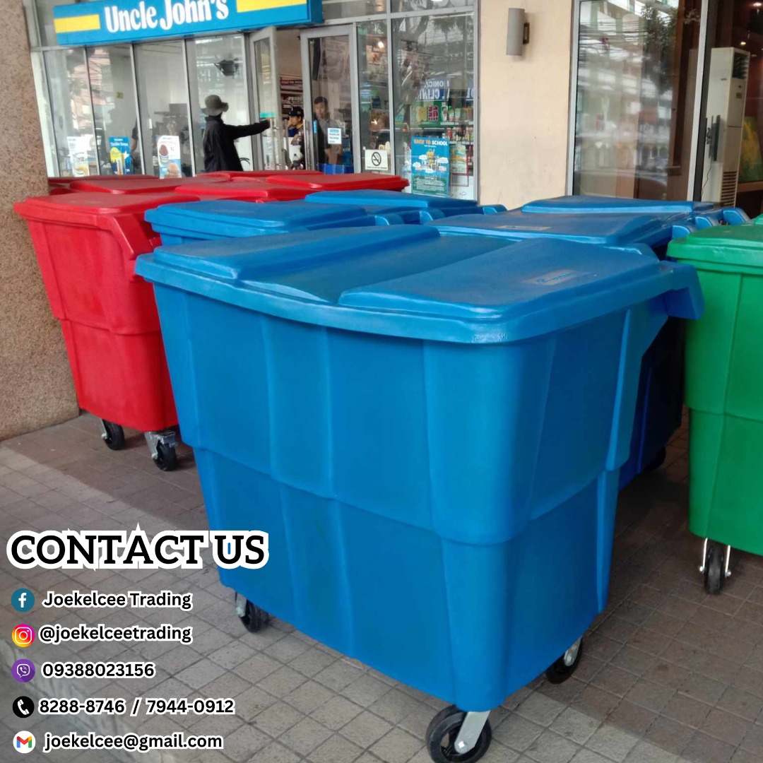 MOBILE TRASH BIN, Furniture & Home Living, Cleaning & Homecare Supplies ...