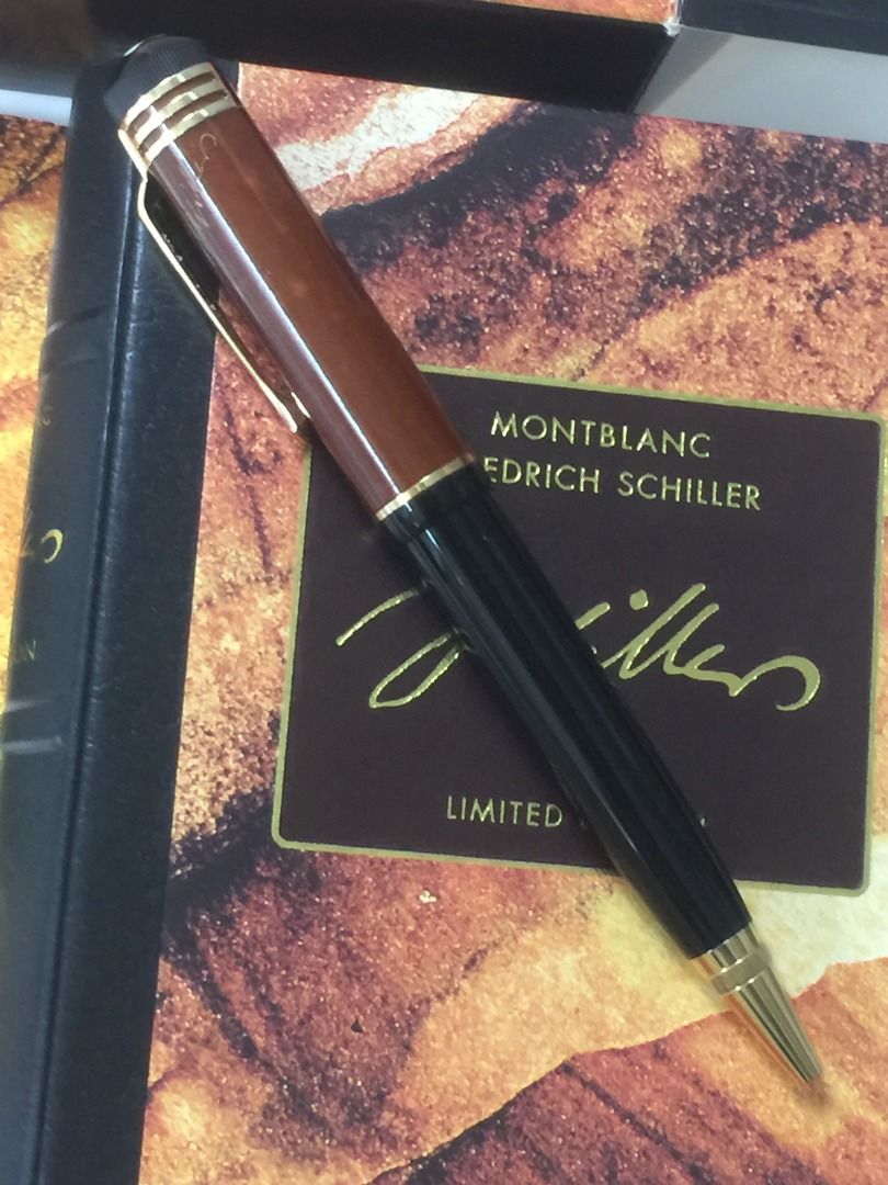 Montblanc 28663 Writer Series - Schiller Ballpoint Pen (Limited Edition ...