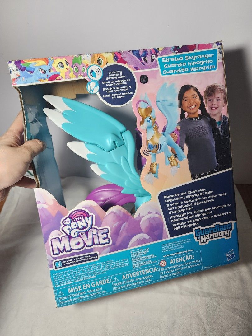 My Little Pony The Movie Stratus Skyranger Hippogriff Guard Figure ...