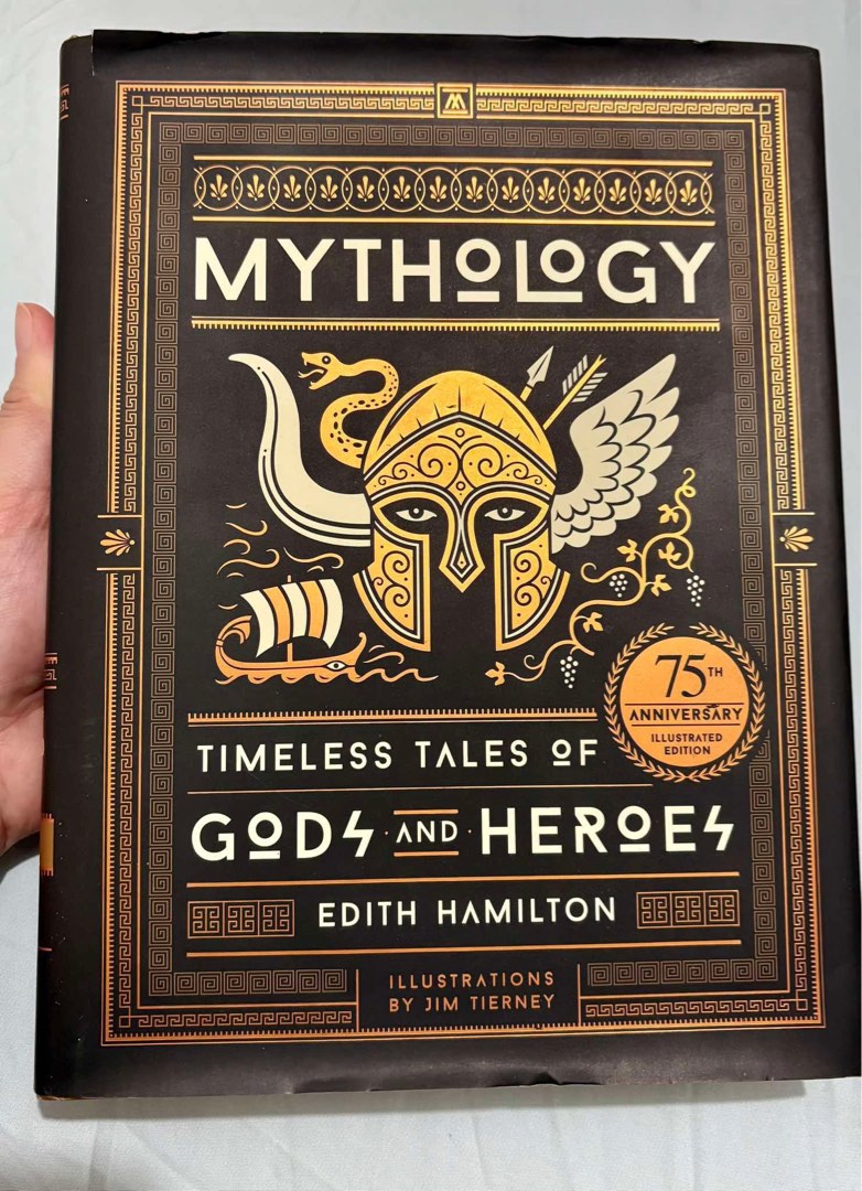 Mythology 75th Anniversary Illustrated Edition hard bound, Hobbies ...