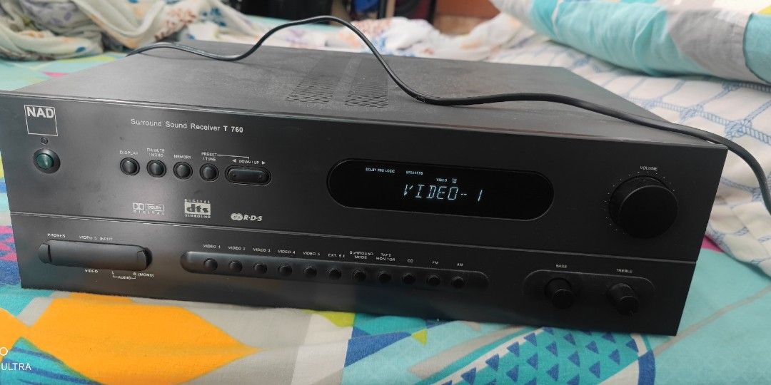 NAD T760 AVR AMPLIFIER, Hobbies & Toys, Music & Media, Musical ...