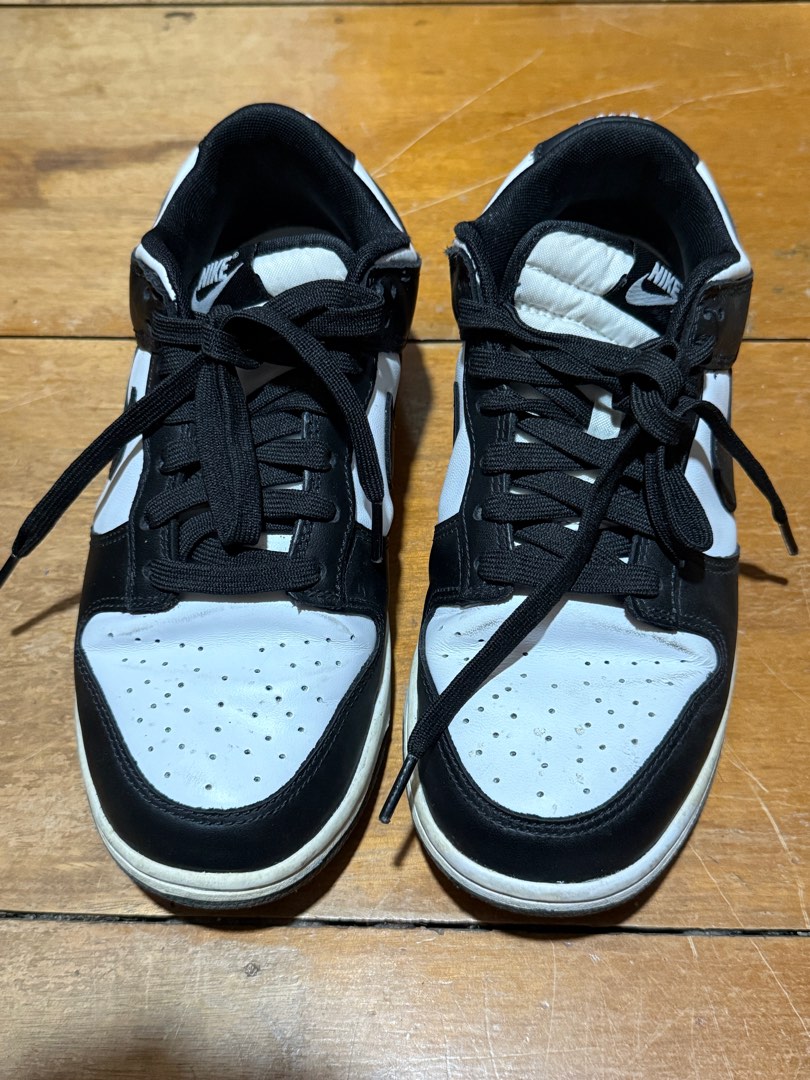 Nike Panda Dunk Low Panda Men UK 7 US 8, Men's Fashion, Footwear ...