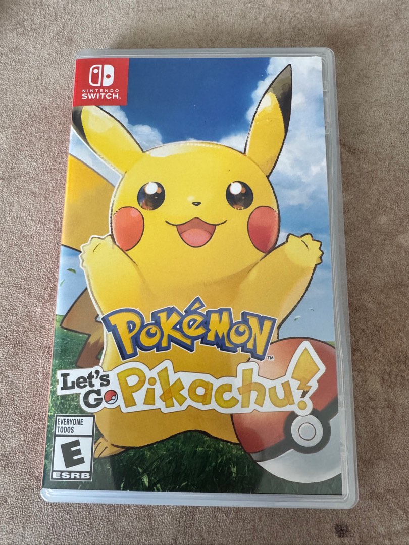 Nintendo Pokemon Lets Go Pikachu, Video Gaming, Video Games, Nintendo ...