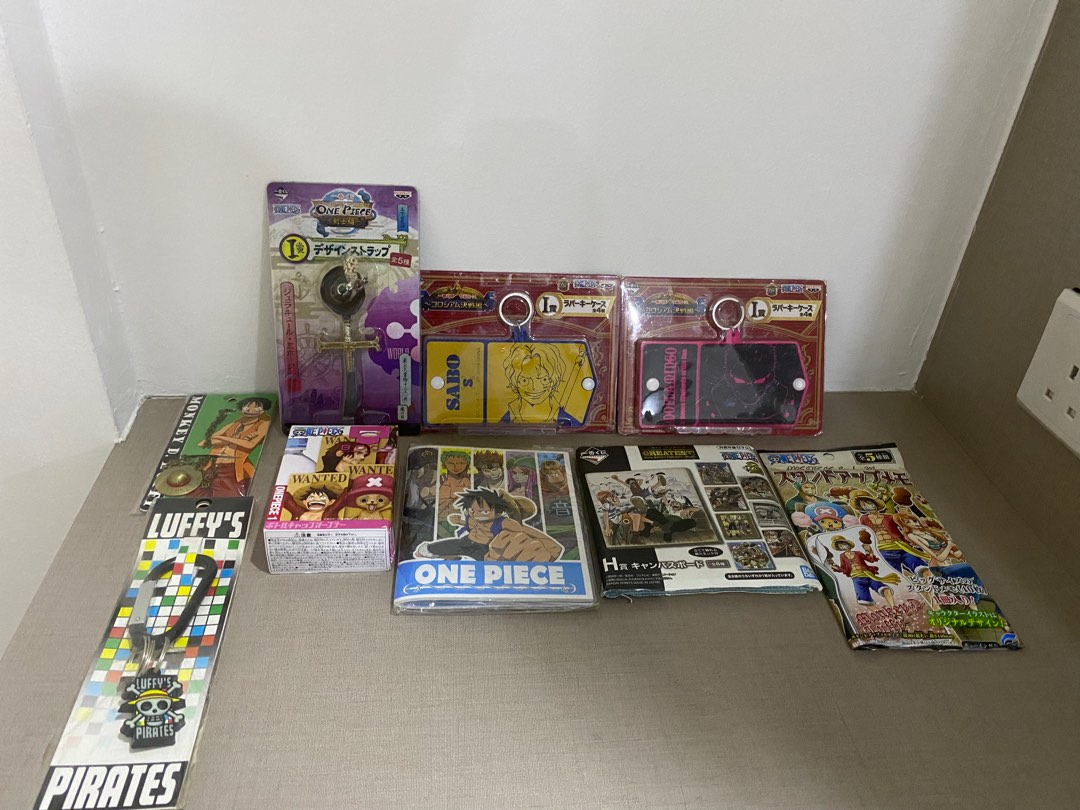 One Piece Assorted Merchandise (Ichiban Kuji, Candy Toy) Japan & Taiwan ...