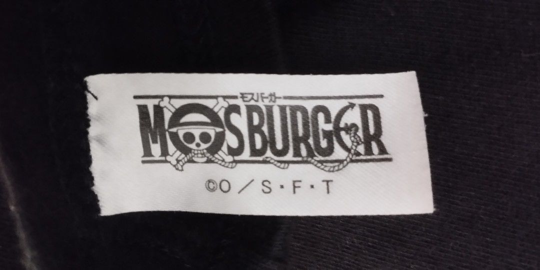One piece x mos burger Collab exclusive rare Luffy zoro Sanji NAMI ...
