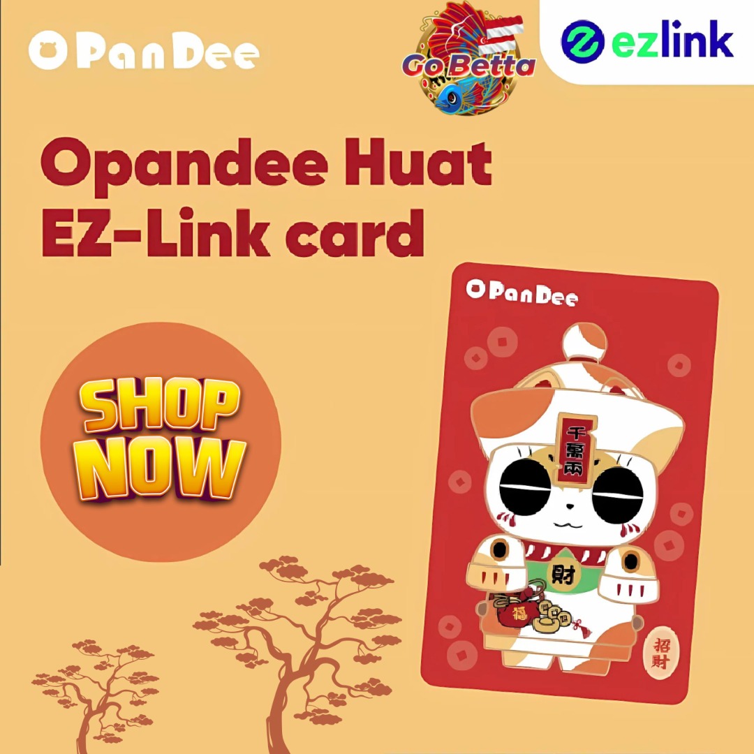 Opandee Huat SimplyGo Ezlink Card – Limited Edition Ez-Link Card, SG ...
