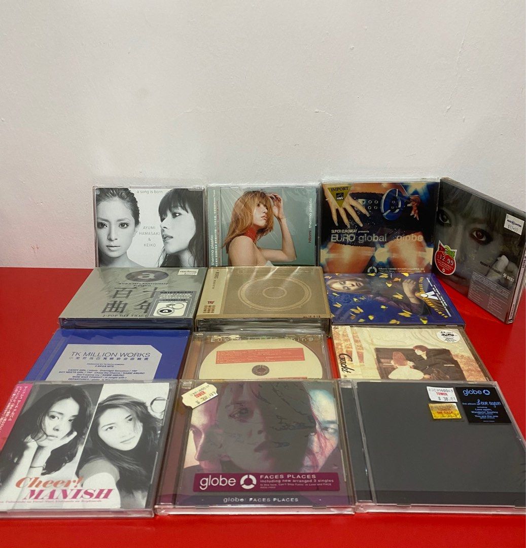 Original Japan JPop CD (Globe, Namie Amuro, Ayumi Hamasaki, Tetsuya ...