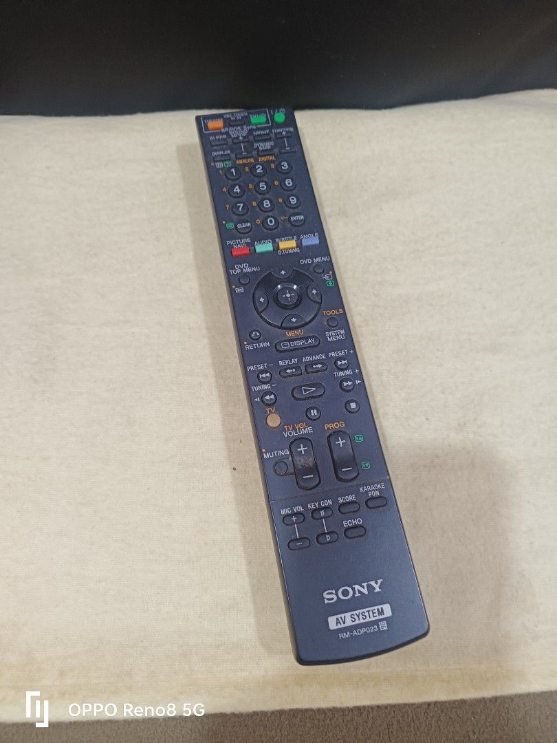 Original Sony remote control RM-ADP023 DAV-DZ370 DAV-DZ 560 DAV- DZ570 ...