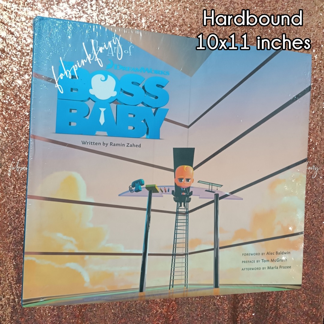 COD Lalamove Hardbound THE ART OF THE BOSS BABY Book Dreamworks Book ...