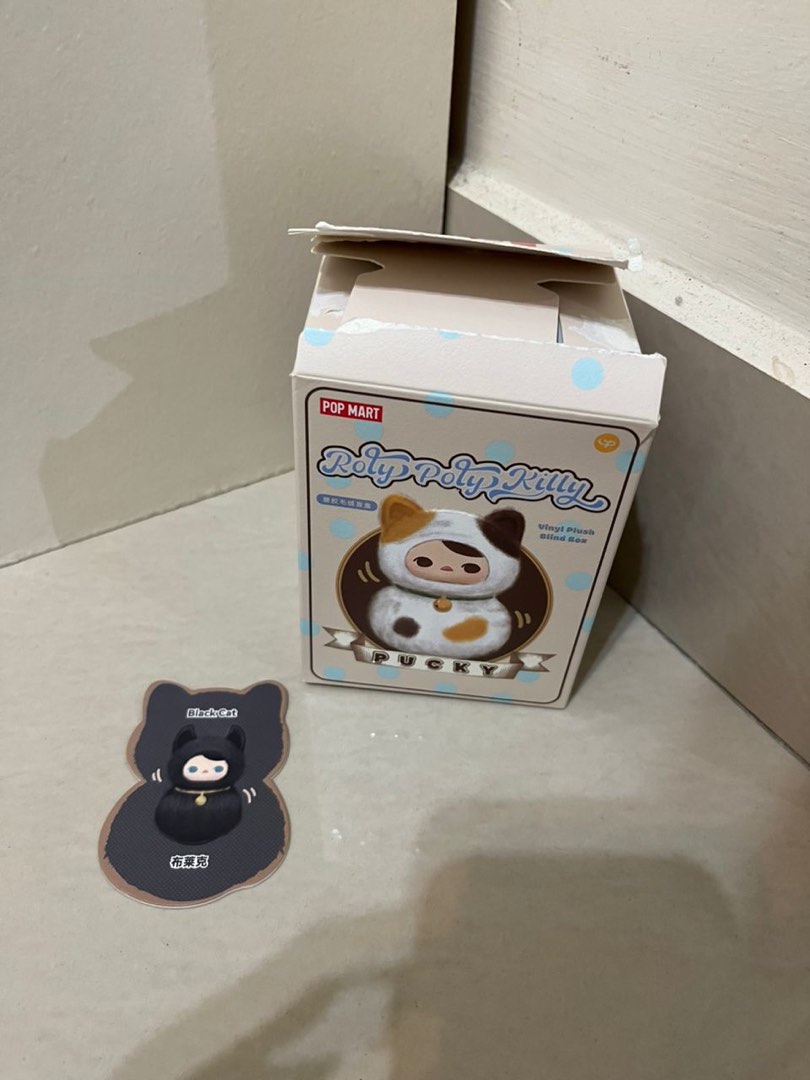Popmart Roly Poly Kitty - Black Cat, Hobbies & Toys, Collectibles ...