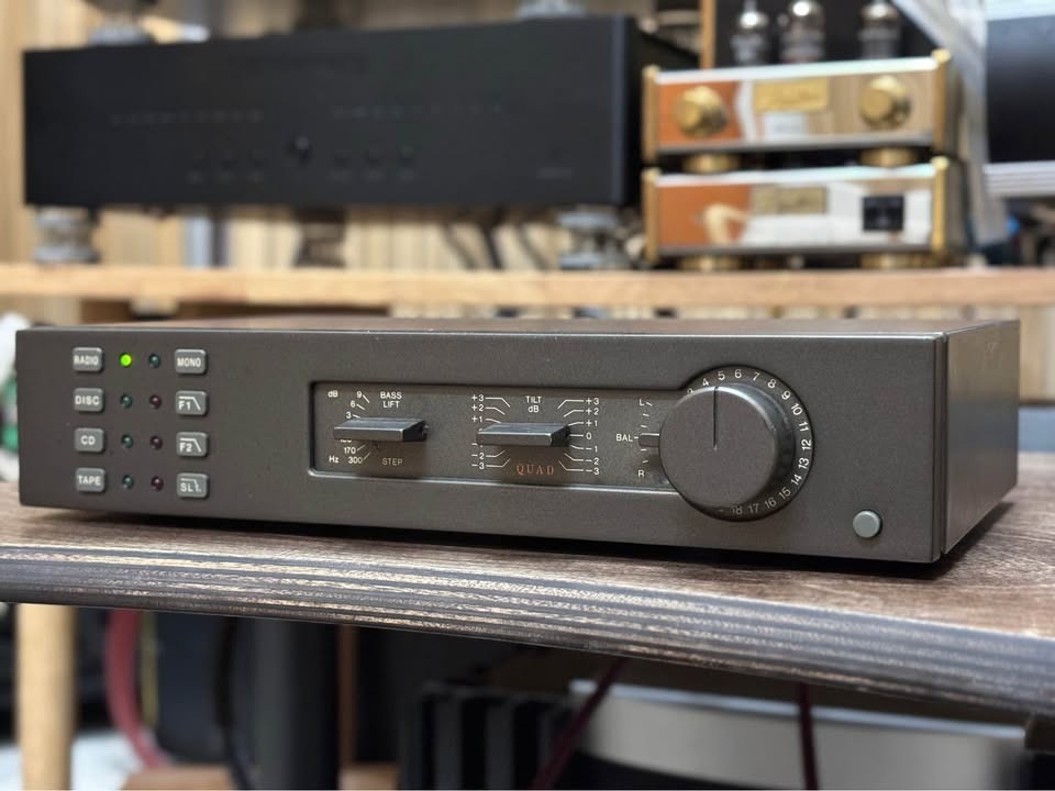 QUAD Made in UK w/ Pure Class A FET | Step Volume Attenuator | Fully ...