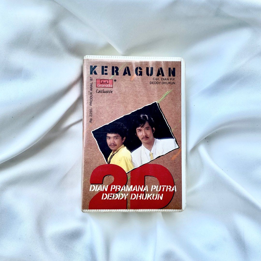 [Rare] Kaset Pita 2D Dian Pramana Putra dan Deddy Dhukun Keraguan Original, Musik & Media, CD ...