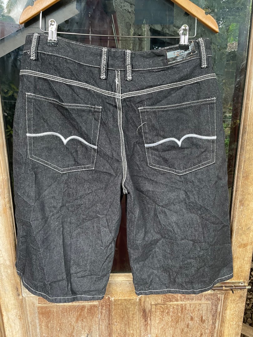 REFUEL long jorts, Men's Fashion, Bottoms, Shorts on Carousell
