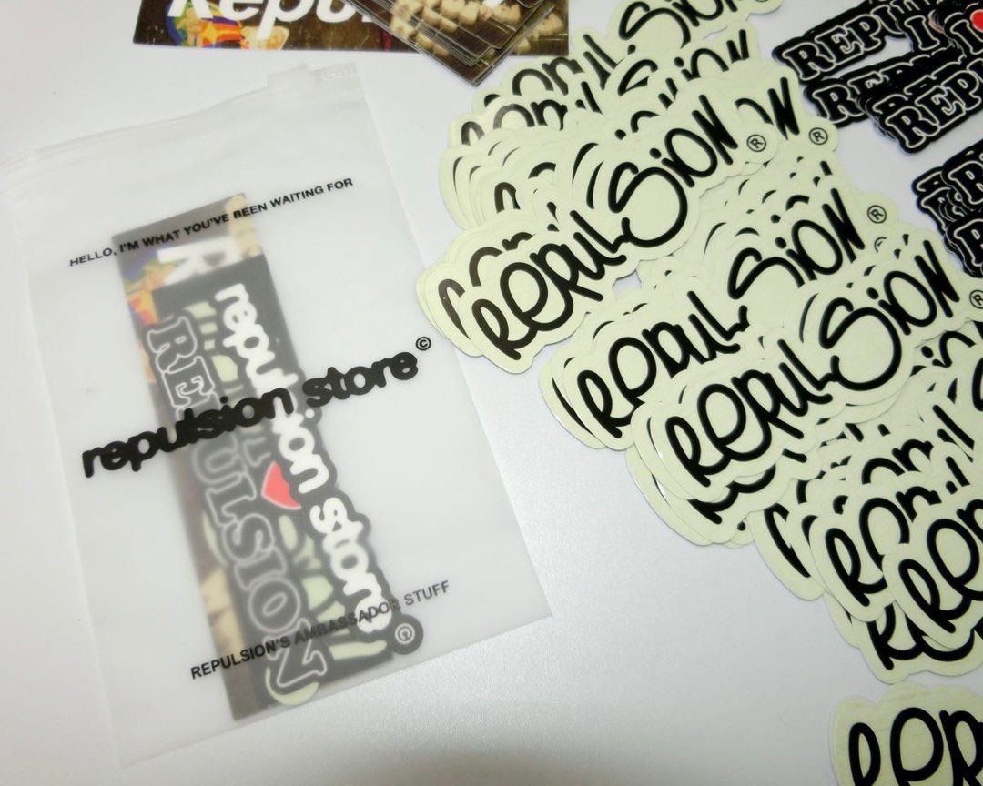 REPULSION STICKER PACK V1, Hobbies & Toys, Collectibles & Memorabilia ...