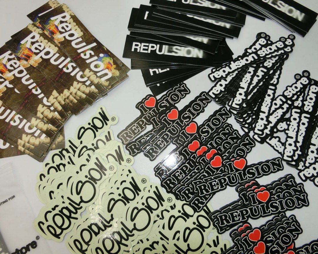REPULSION STICKER PACK V1, Hobbies & Toys, Collectibles & Memorabilia ...