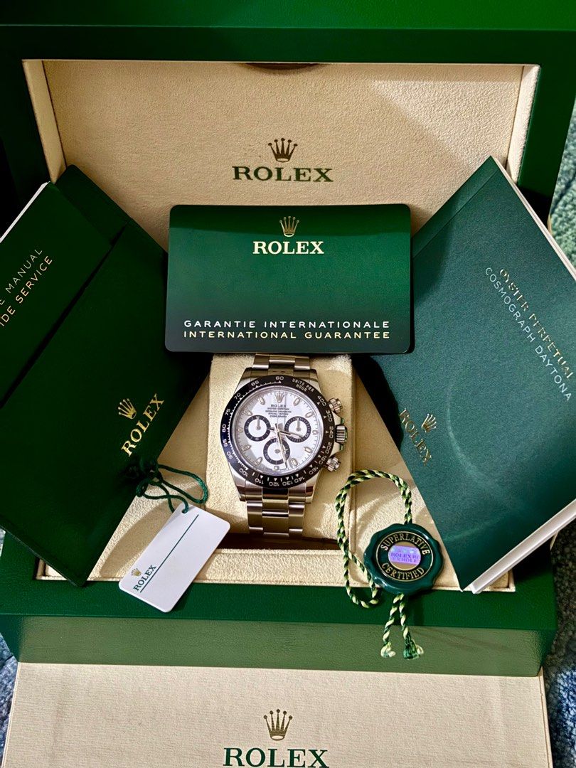 Rolex Daytona panda Full set 2020 under warranty with NFC card ...