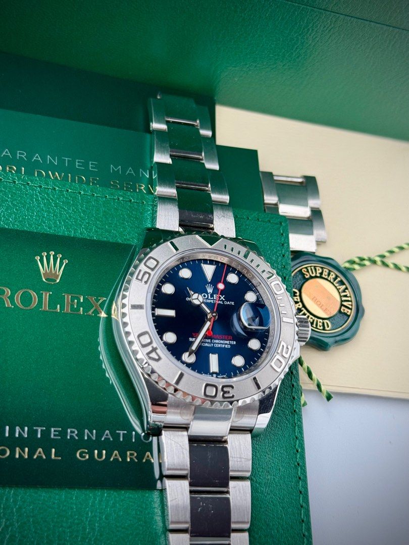 Rolex Yacht Master - 40mm -126622 Blue Dial / New Movement Unpolished ...
