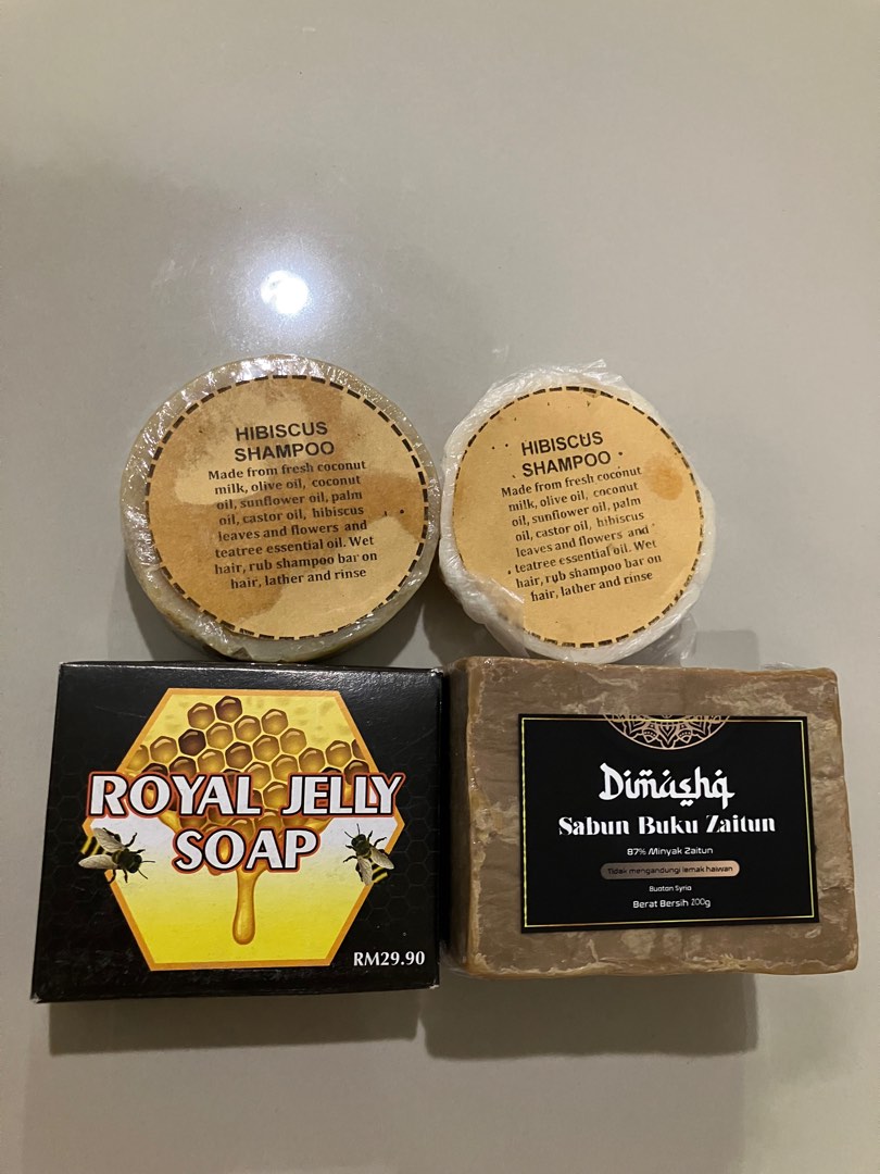 Royal Jelly Soap & Olive Oil Soap, Beauty & Personal Care, Bath & Body ...