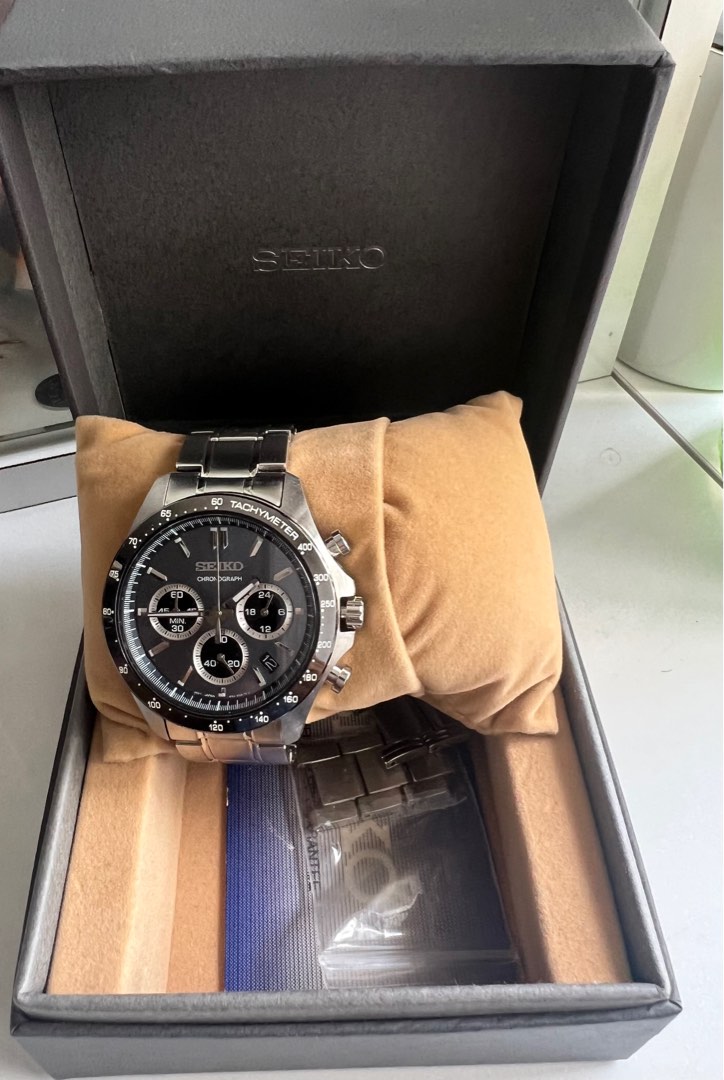 Seiko sbtr027 watch, Luxury, Watches on Carousell