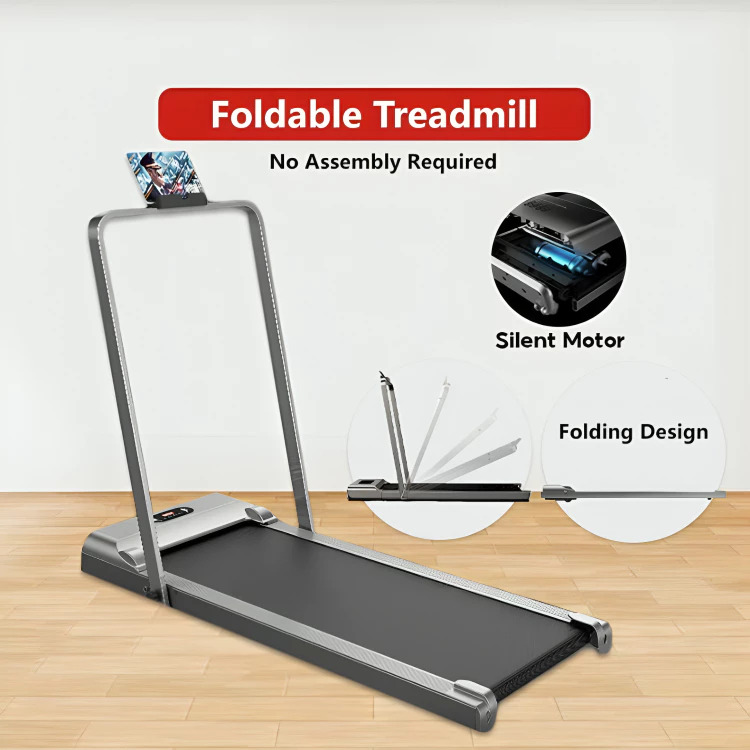 (SG) Foldable Treadmill Mini Running Home Gym, Sports Equipment ...