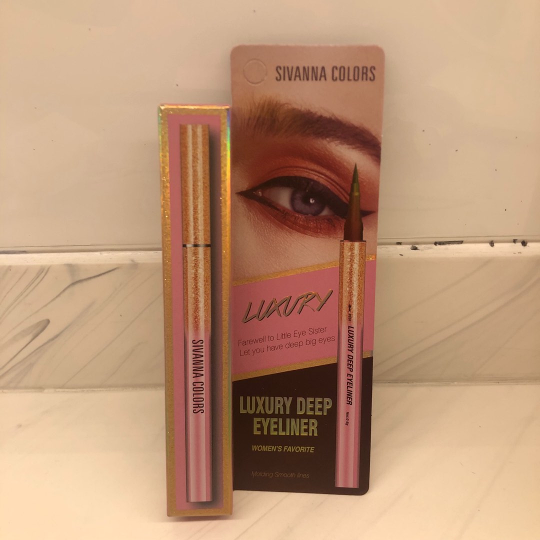 Sivanna Colors Luxury Deep Eye Liners, Kesehatan & Kecantikan, Rias ...