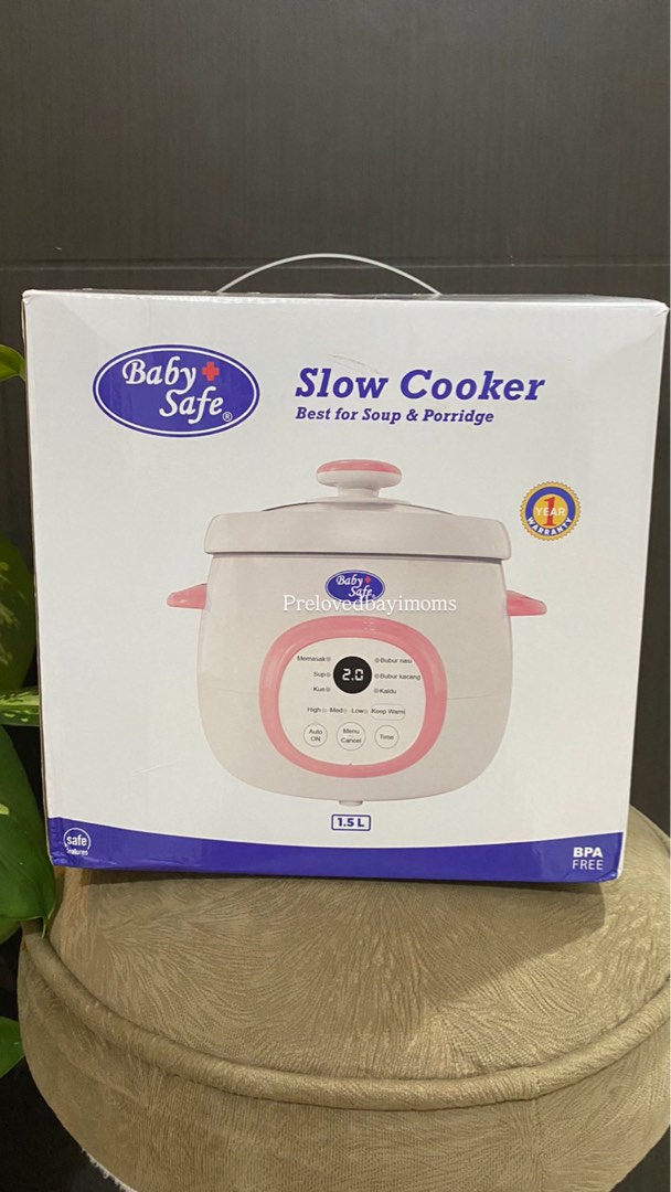 Slowcookerbabysafe alat mpasi slow cooker babysafe buka processor ...