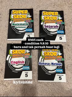 Spm books English|BM|AKAUNS|SEJARAH|SAINS|MATHS|SCIENCE|MORAL|EKONOMI ...