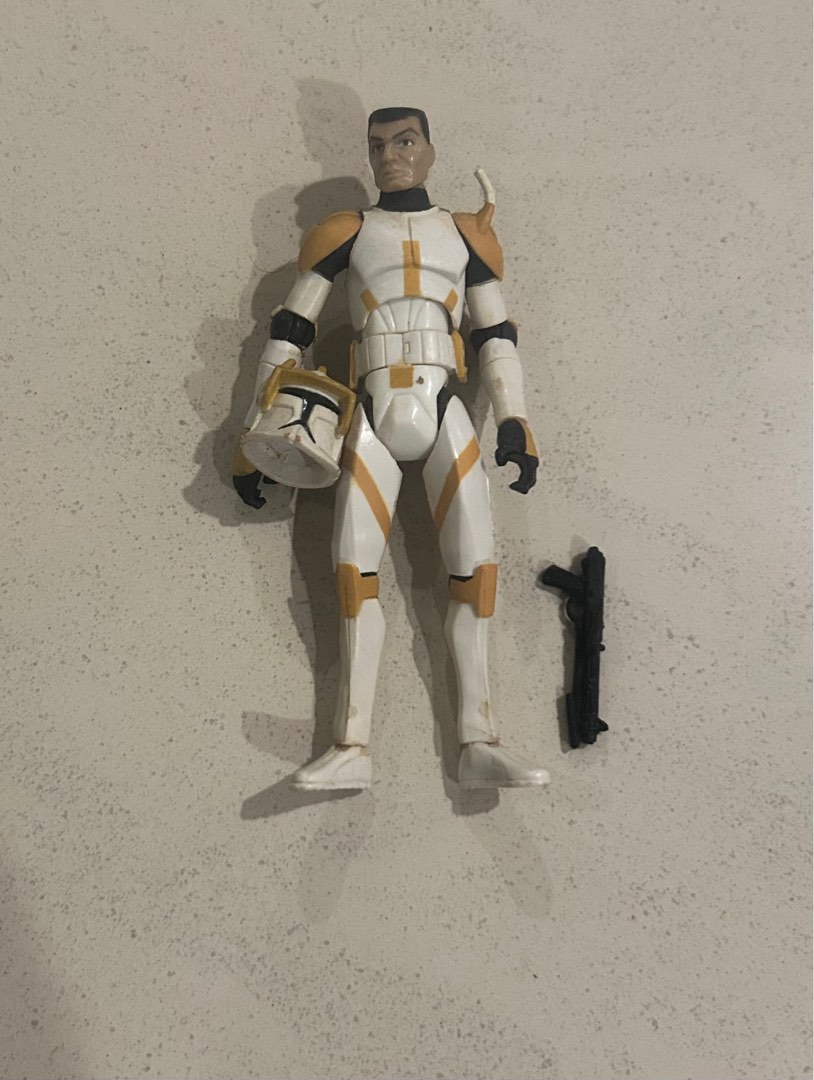 STAR WARS CLOBE WARS ANIMATED COMMANDER CODY 3.75 icinch, Hobbies ...