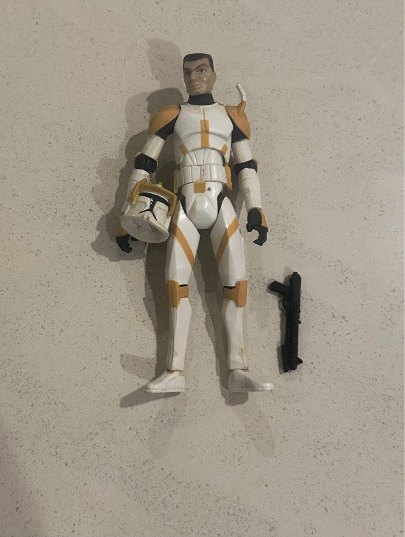 STAR WARS CLOBE WARS ANIMATED COMMANDER CODY 3.75 icinch, Hobbies ...
