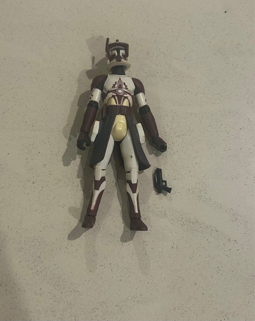 STAR WARS CLONE WARS ANIMATED COMMANDER FOX 3.75 inch, Hobbies & Toys ...