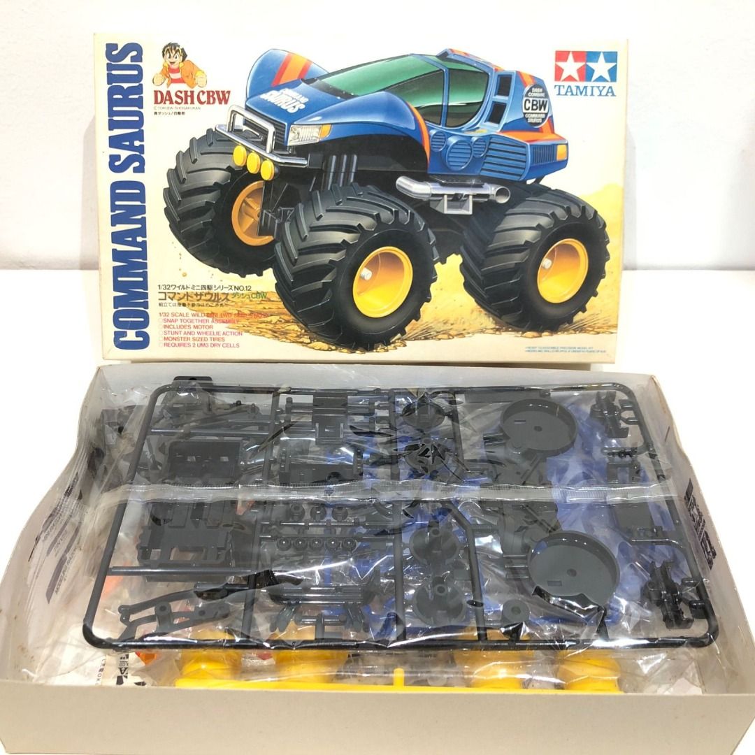 Tamiya 1/32 Wild Mini 4WD Series No.12 Command Saurus Dash CBW True Dash, Video Gaming, Video ...