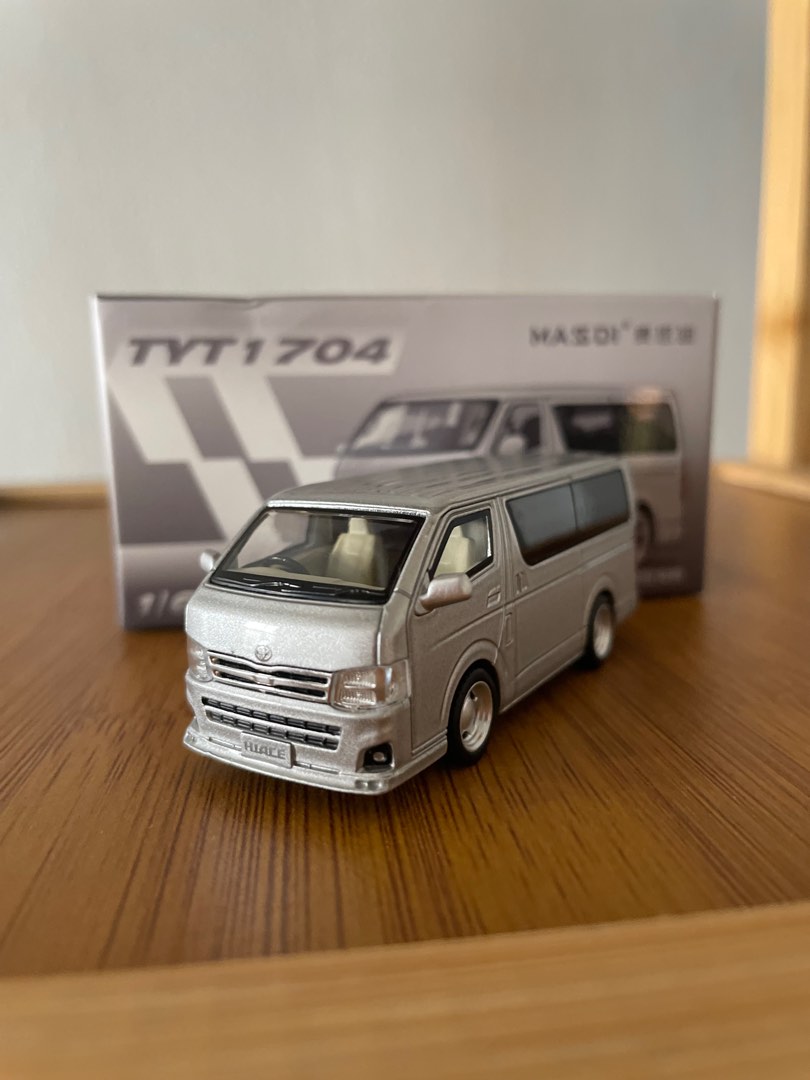 Toyota Hiace Die-cast Toy 1:64 Scale Brand New With Box Same Day Delivery COD, Hobbies & Toys ...