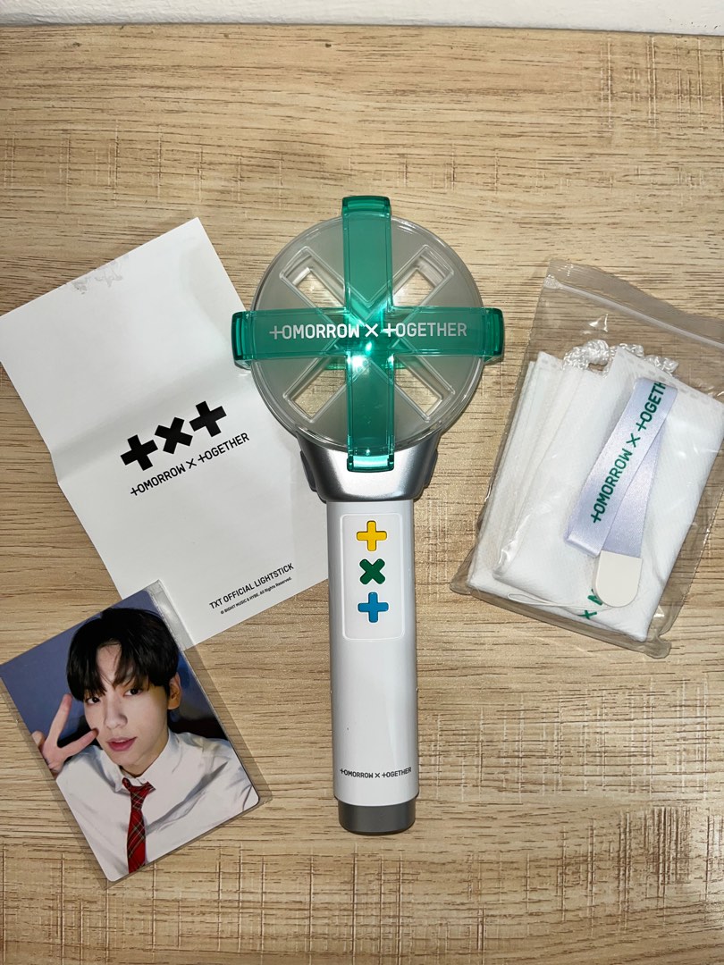 TXT Official Light Stick, Hobbies & Toys, Memorabilia & Collectibles, K ...