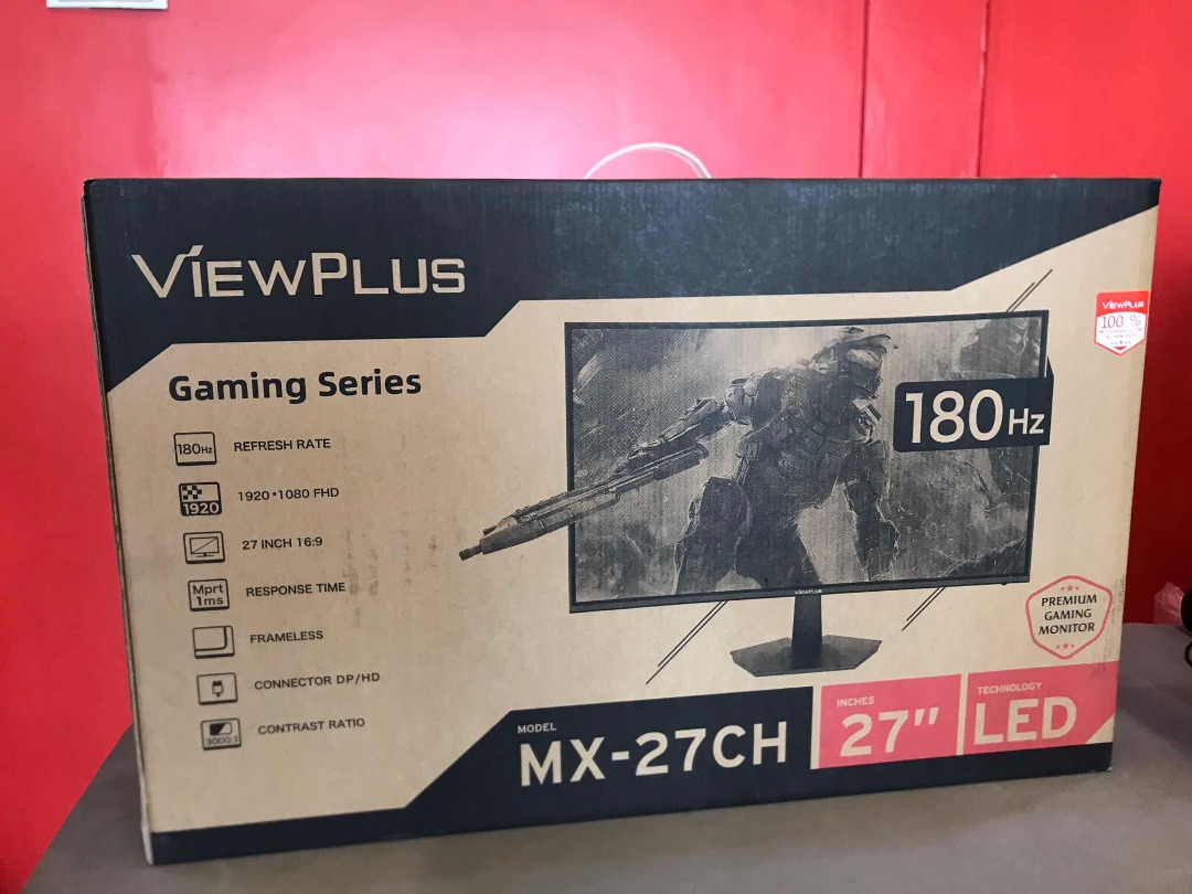 🆕Viewplus 27" 165Hz Curve FHD Frameless RGB Gaming Monitor MX-27CH ...
