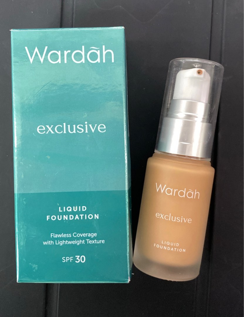 Wardah Exclusive Liquid Foundation, Beauty & Personal Care, Face ...