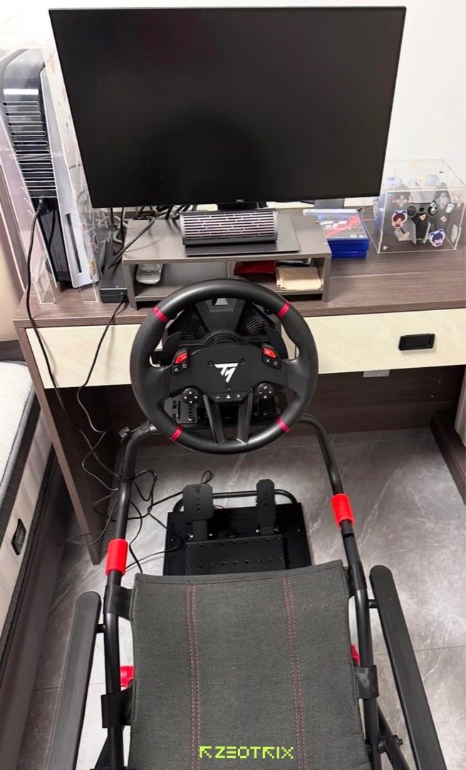 Zeotrix Sim Racing Cockpit - Foldable Compact Sim Racing Seat ...
