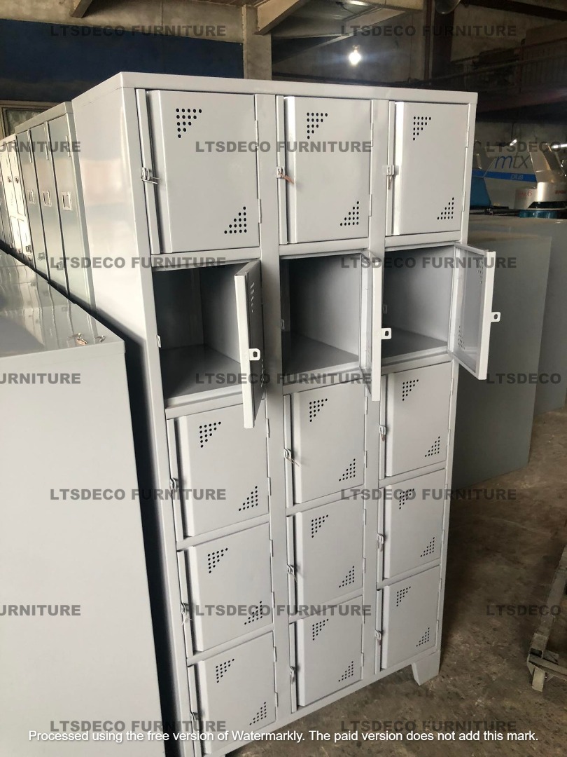 15 DOOR STEEL LOCKER | OFFICE PARTITION | OFFICE FURNITURE, Furniture ...
